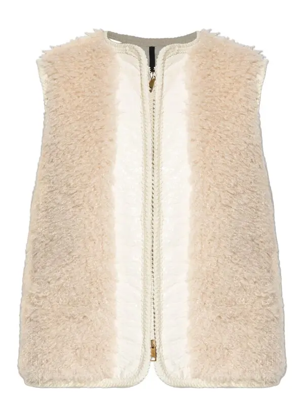 Moncler Tournel Vest - Cream