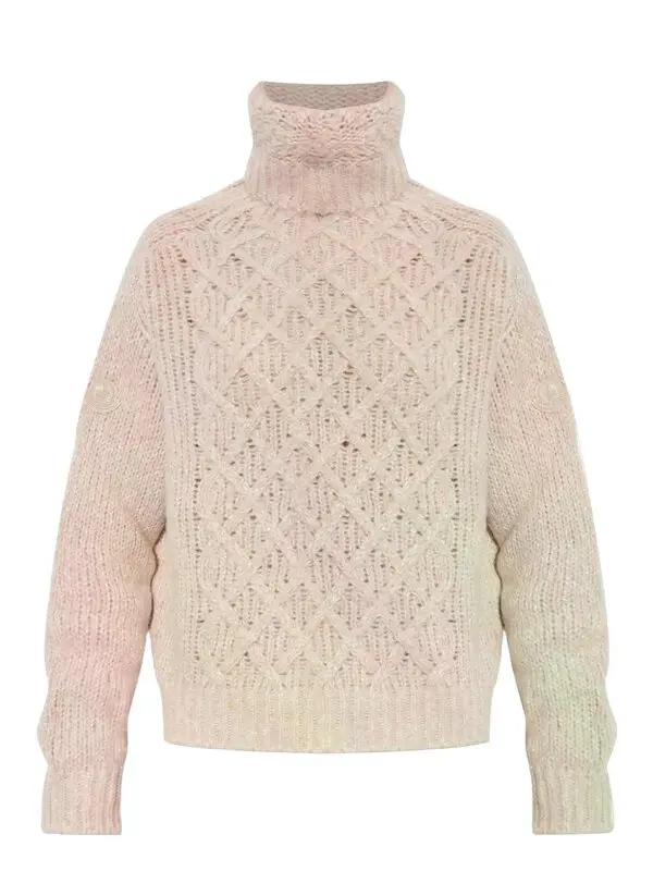 Moncler Cable-knit Sweater - Pink