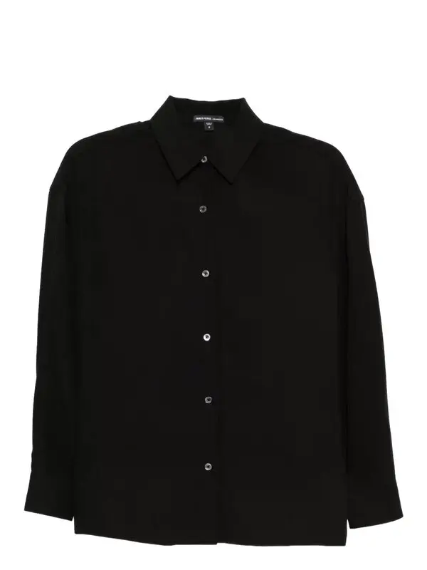 JAMES PERSE Button-up Blouse - Black