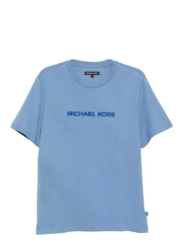 Michael Kors Logo-embossed T-shirt - Blue