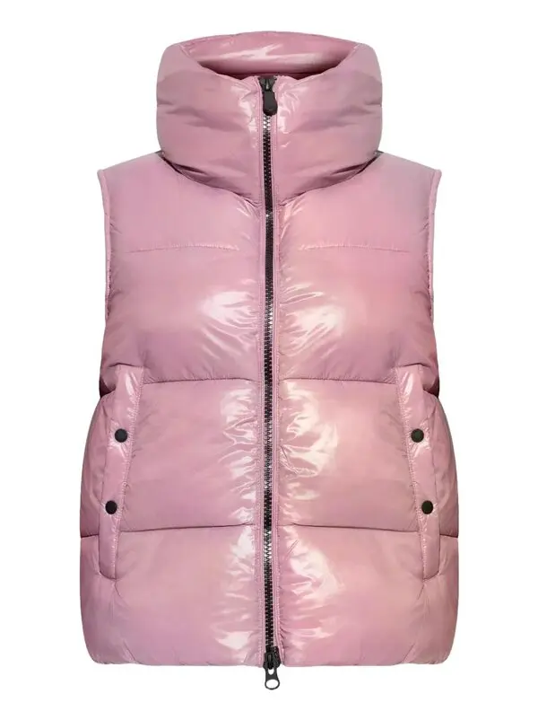 SAVE THE DUCK Ama Funnel-neck Jacket - Pink