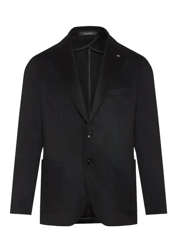 Tagliatore Button Single-breasted Jacket - Black