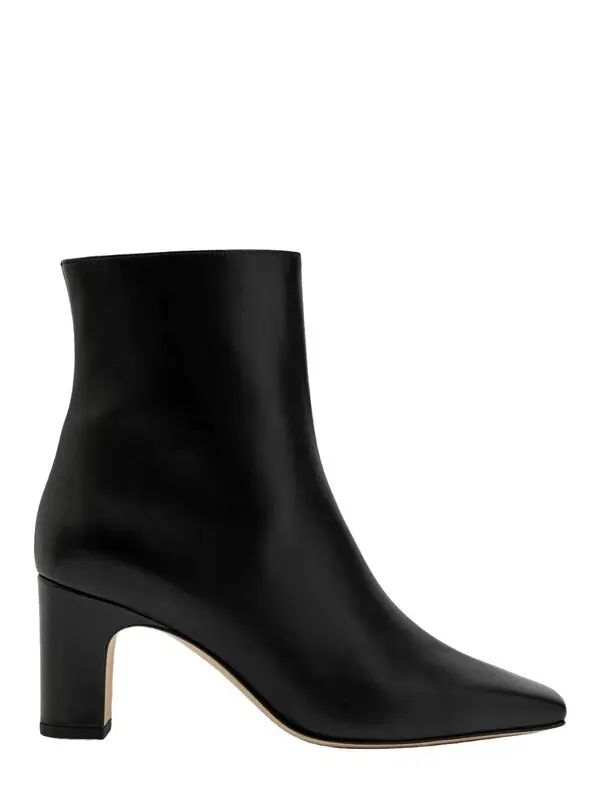 Manolo Blahnik 70mm Ofaralo Pointed Ankle Boots - Black
