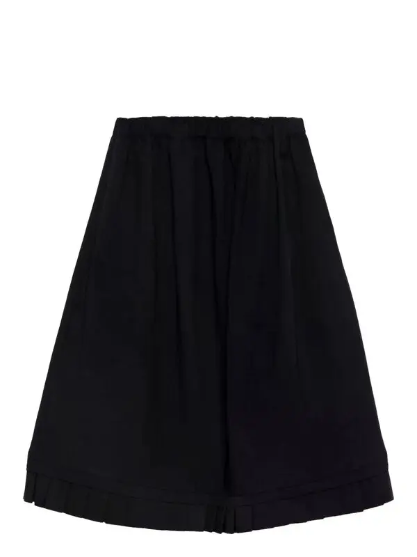 Comme Des Garçons Pleated Edge Skirt - Blue