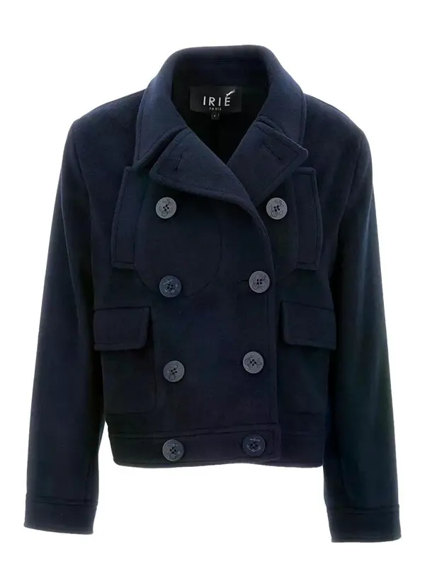 IRIE' Double-breasted Jacket - Blue