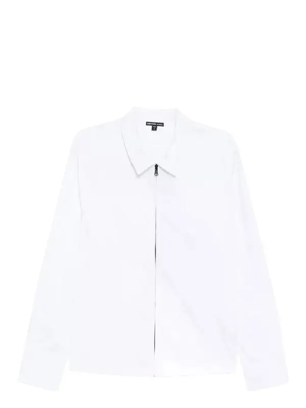 JAMES PERSE Zip-up Shirt - White