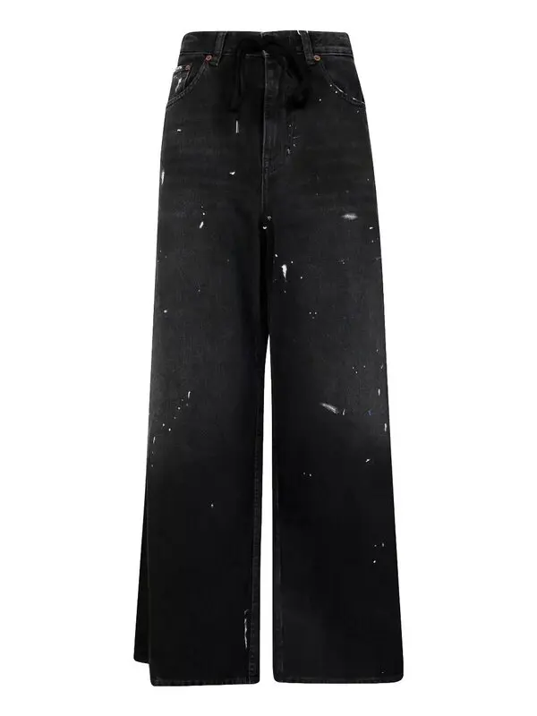MAISON MARGIELA Splatter-detail Jeans - Black