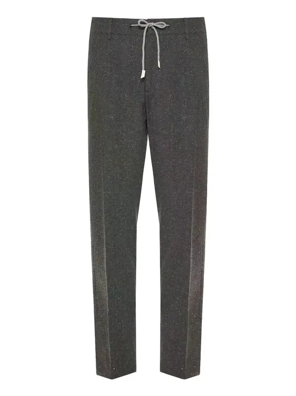 Eleventy Drawstring Trousers - Grey