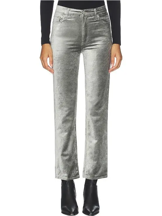 FRAME Le Sleek Straight Pant - Oyster Velvet