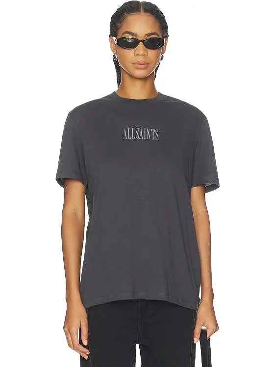 ALLSAINTS Wings Tee - Washed Black