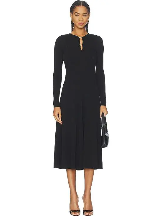Astr The Label Fallyn Sweater Dress - Black