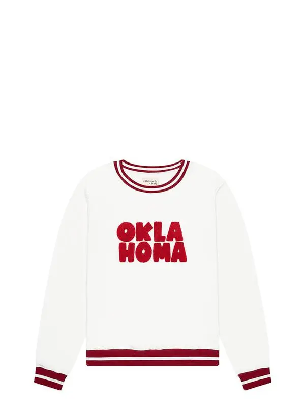 ELLSWORTH + IVEY Oklahoma Game Day Sweatshirt - Natural