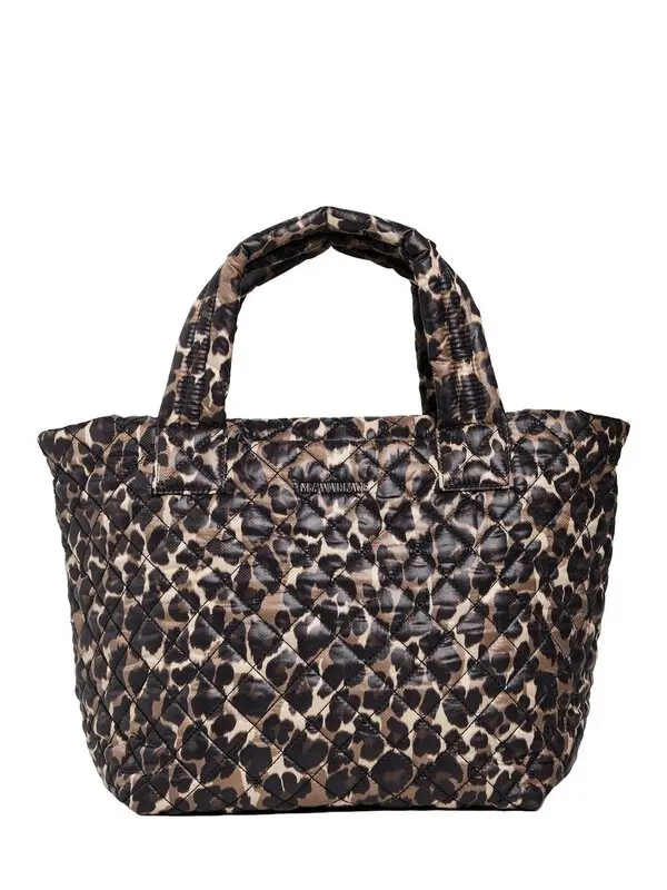 Mz Wallace Small Metro -patterned Tote - Leopard