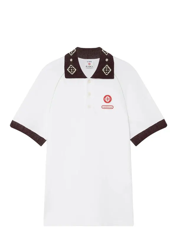 Casablanca Pique Polo - Multicolor