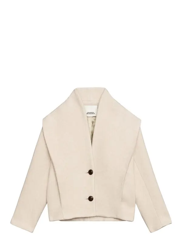 Isabel Marant Dyogo Coat - Ecru