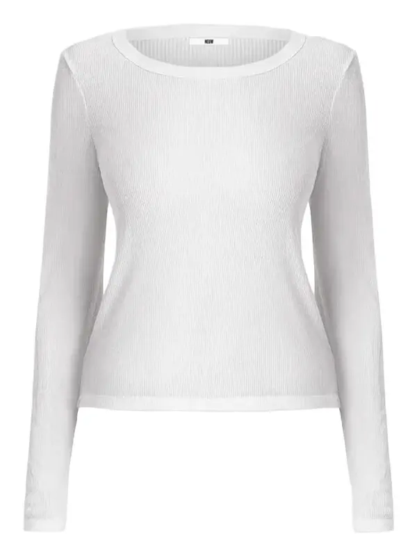 Neuw Top Echo Longsleeve - White