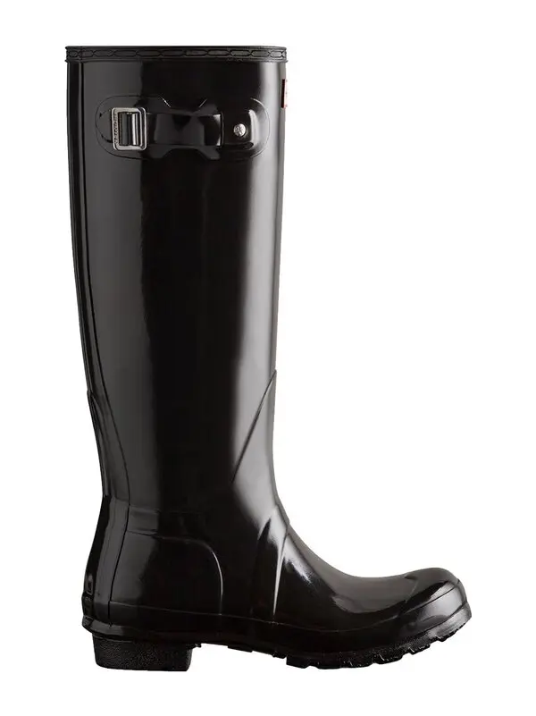 Hunter Original Tall Gloss Boots - Black