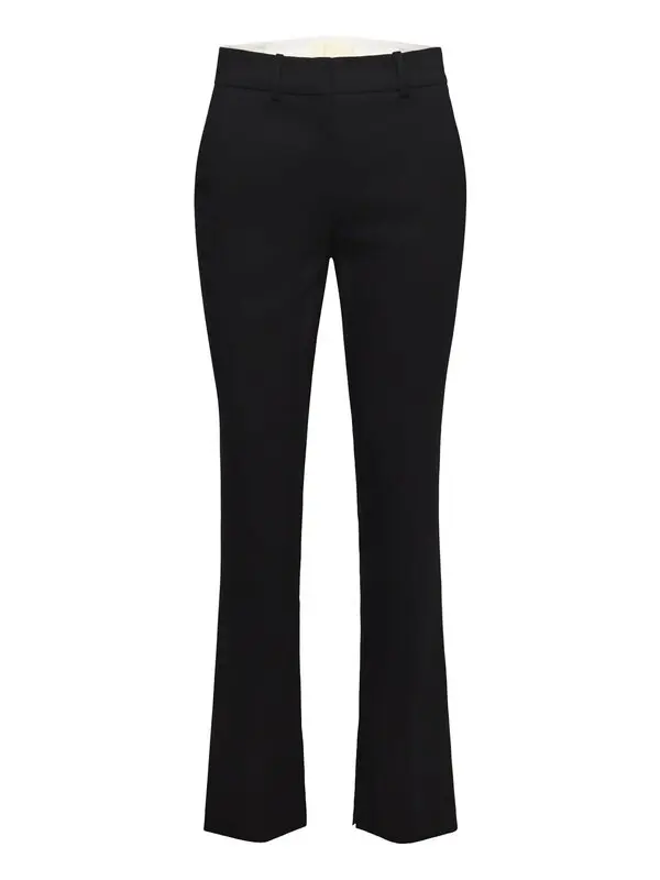 WAKAKUU Abbey Wool Trousers - Black