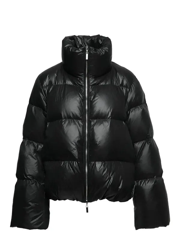 WAKAKUU Storm Puffer Jacket - Black