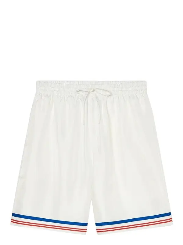 Casablanca Silk Shorts - Multicolor