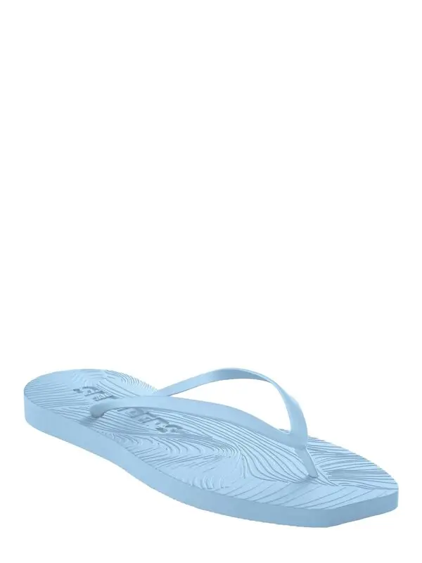 VELOUR Tapered Flip Flop - Blue
