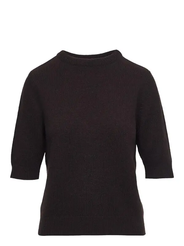 WAKAKUU Knitted Top - Brown