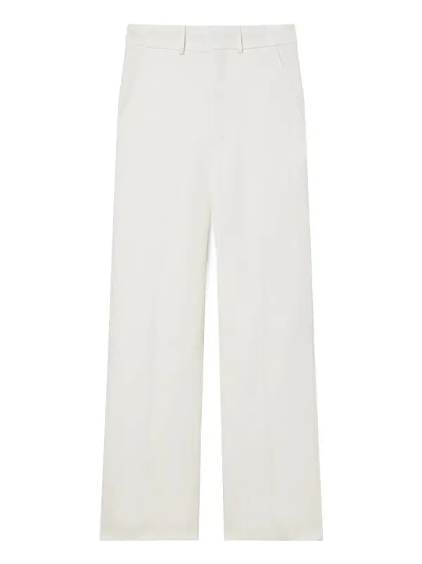 Casablanca Flare Trousers - White