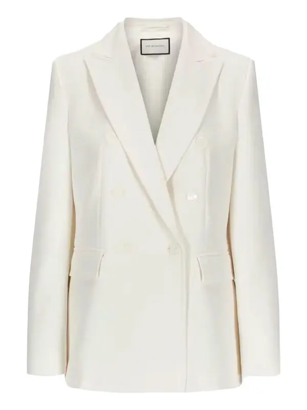 ANDIATA Traci W Blazer - Chalk