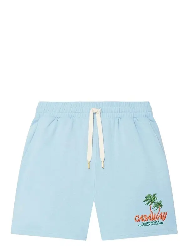 Casablanca Coachella Valley Sweatshorts - Blue