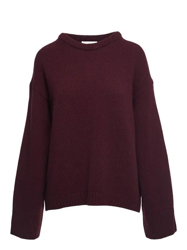 WAKAKUU Albi Sweater - Burgundy