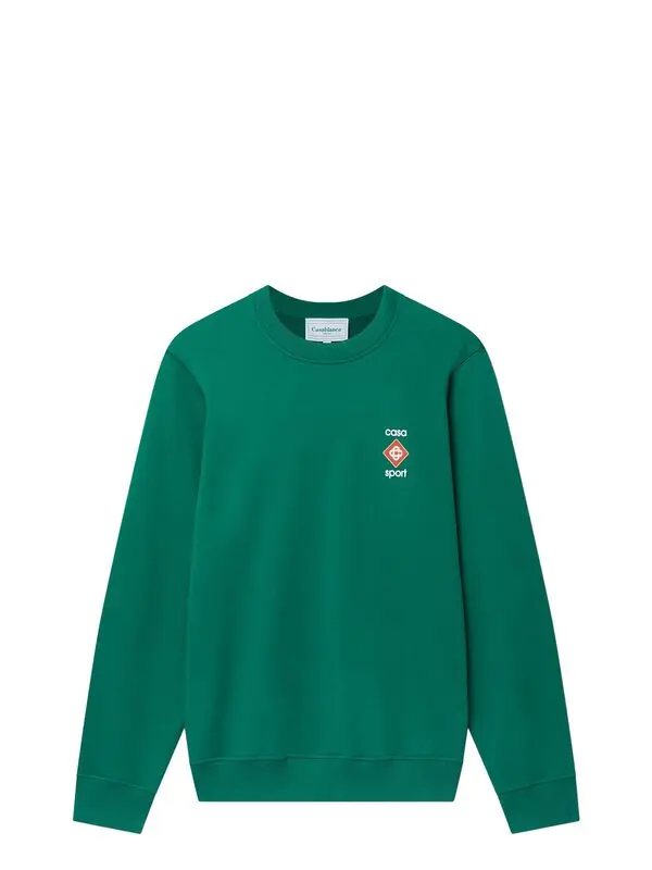 Casablanca Casa Sport Logo 3d Sweatshirt - Green
