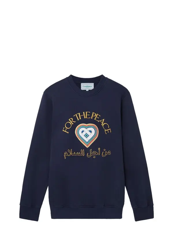 Casablanca For The Peace Sweatshirt - Multicolor