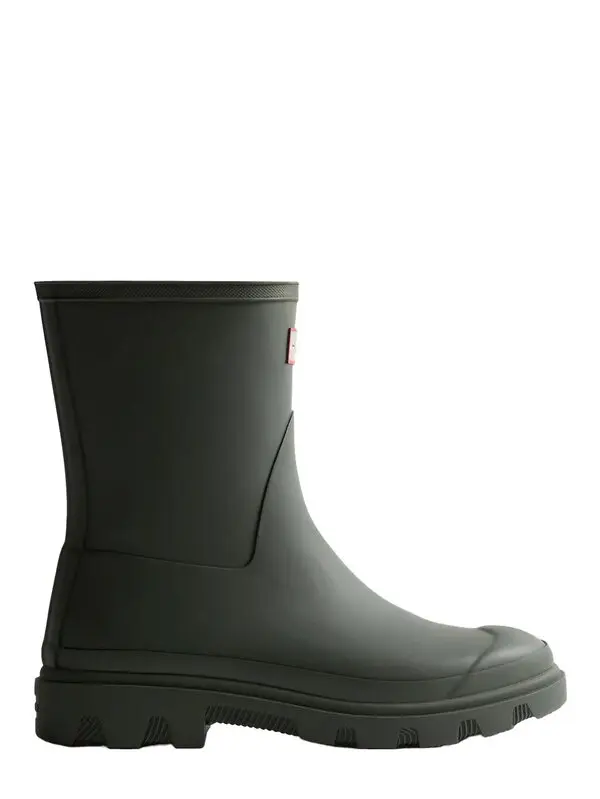 Hunter Downpour Short Boots - Dark Green