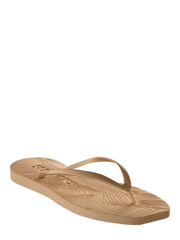 VELOUR Tapered Flip Flop - Sand