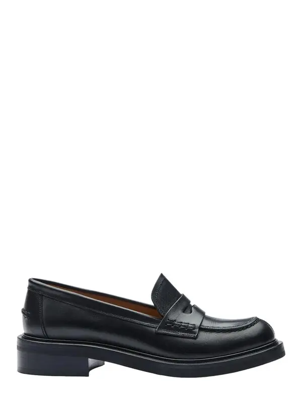 ATP ATELIER Albaredo Calf Loafers - Black