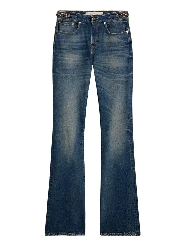 GOLDEN GOOSE Bootcut Jeans - Blue