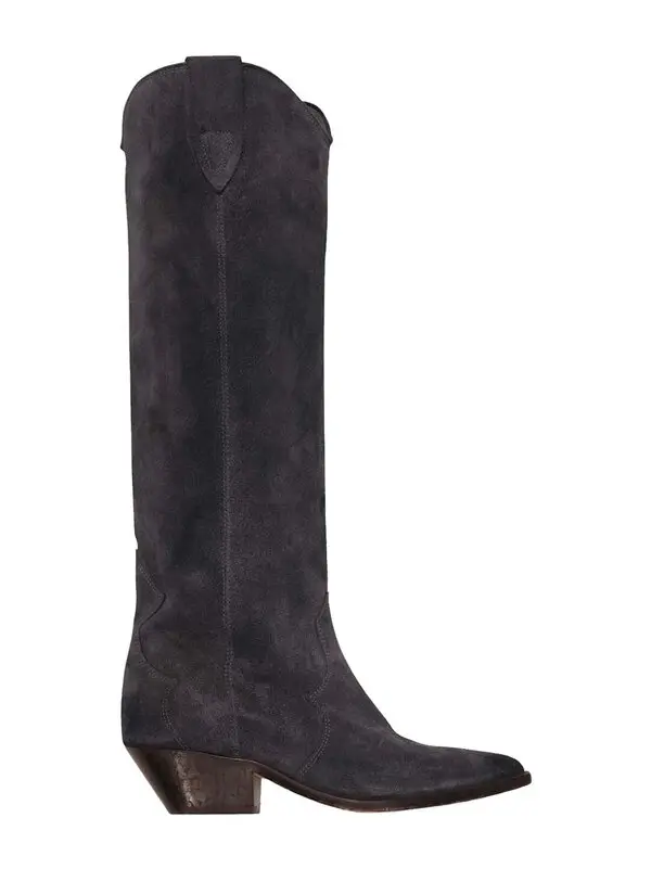 Isabel Marant Denvee Knee High Boots - Black