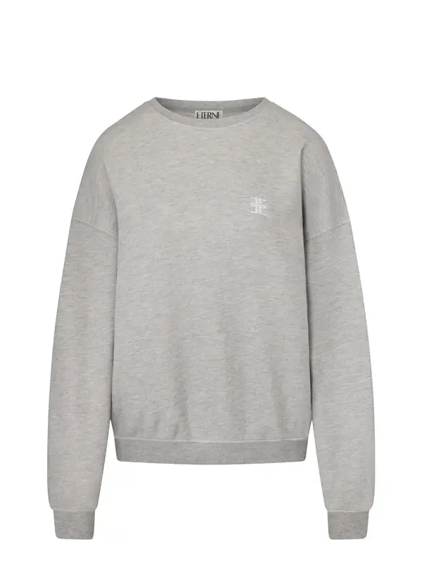 Eterne Oversized Crewneck Sweatshirt - Heather
