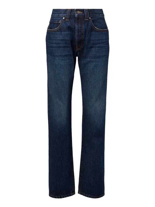 Khaite Callum Lansing Jeans - Dark Blue Wash