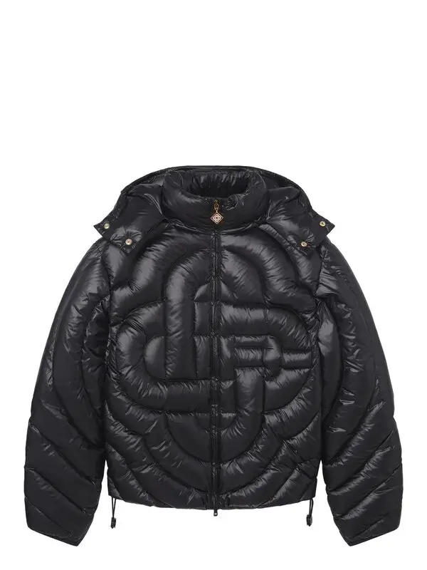Casablanca Monogram Quilted Nylon Puffer Jacket - Multicolor