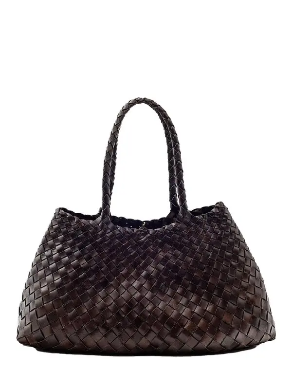 Dragon Diffusion Santa Croce Big Bag - Brown