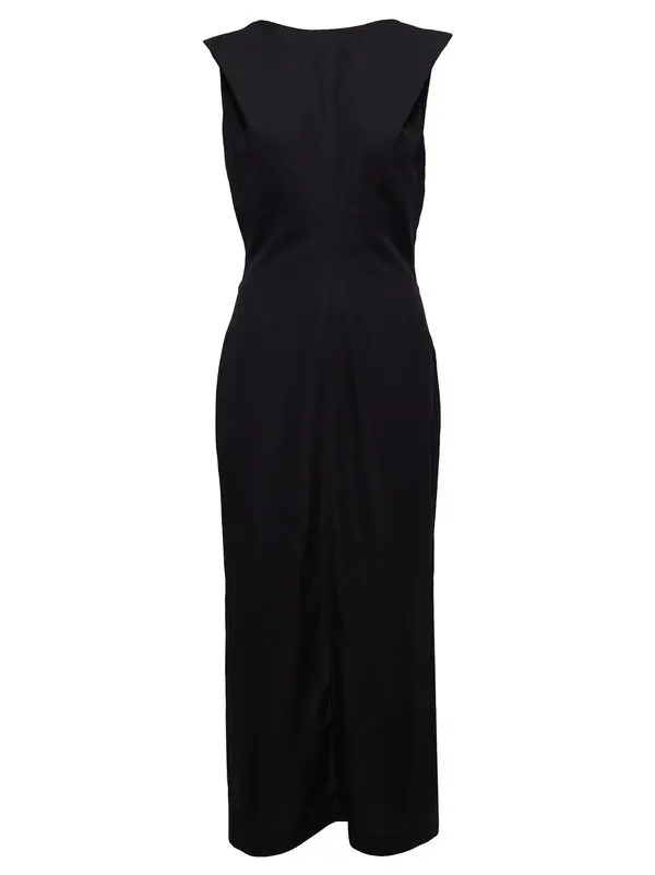 WAKAKUU Long Dress - Black