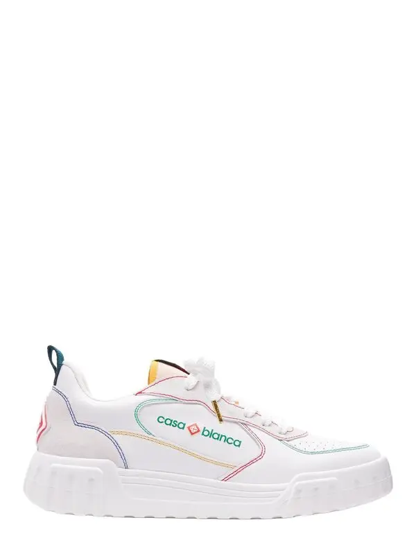 Casablanca Court Sneakers - White