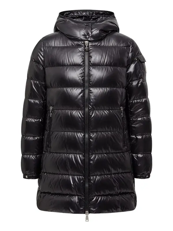 Moncler Courcelles Long Padded Jacket - Black