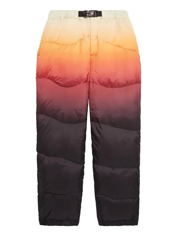 Casablanca Gradient Nylon Padded Trousers - Pink