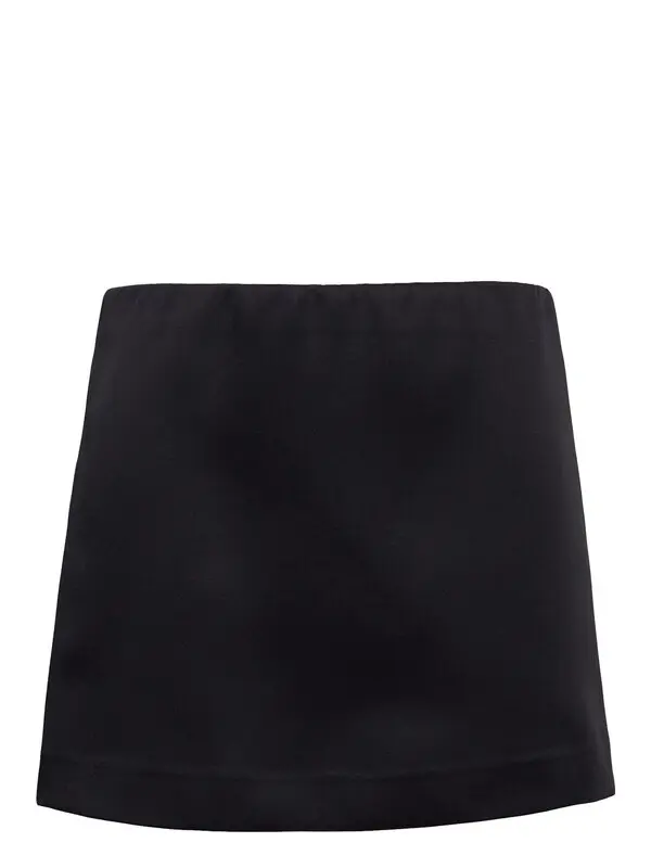 WAKAKUU Miami Mini Skirt - Black