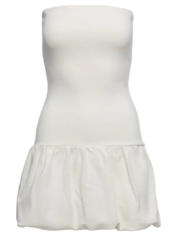 WAKAKUU Corfu Mini Dress - Cream