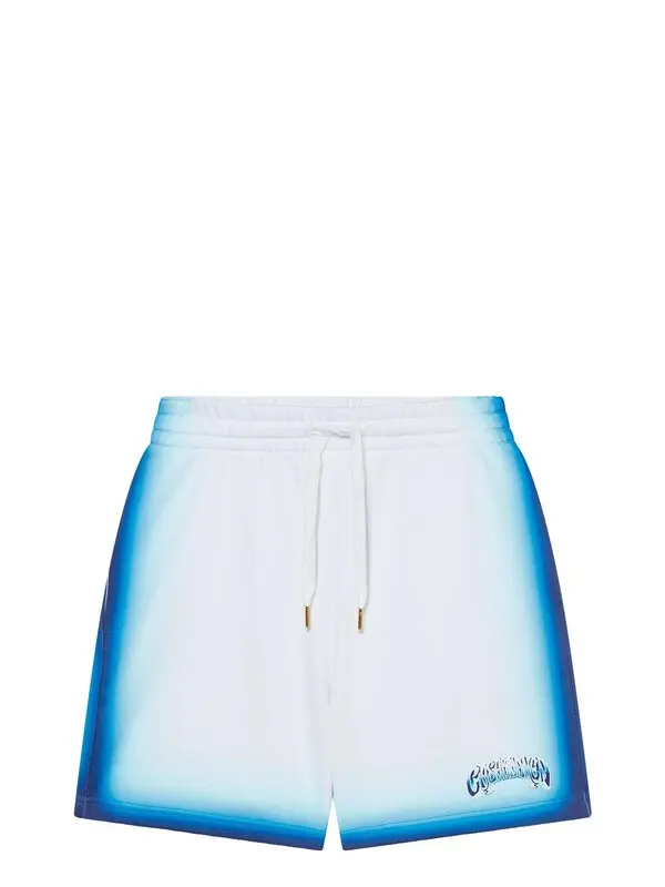 Casablanca Fade Sweatshorts - Blue