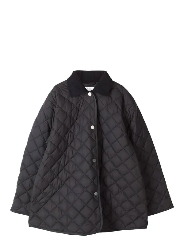 Stylein Sabrina Quilted Jacket - Black