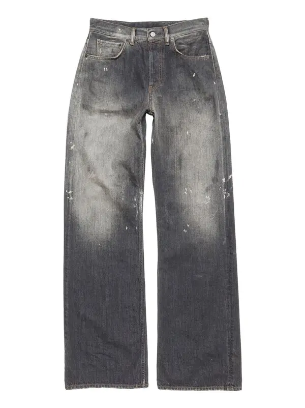 Acne Studios Trafalgar Dark Wash Jeans - Black
